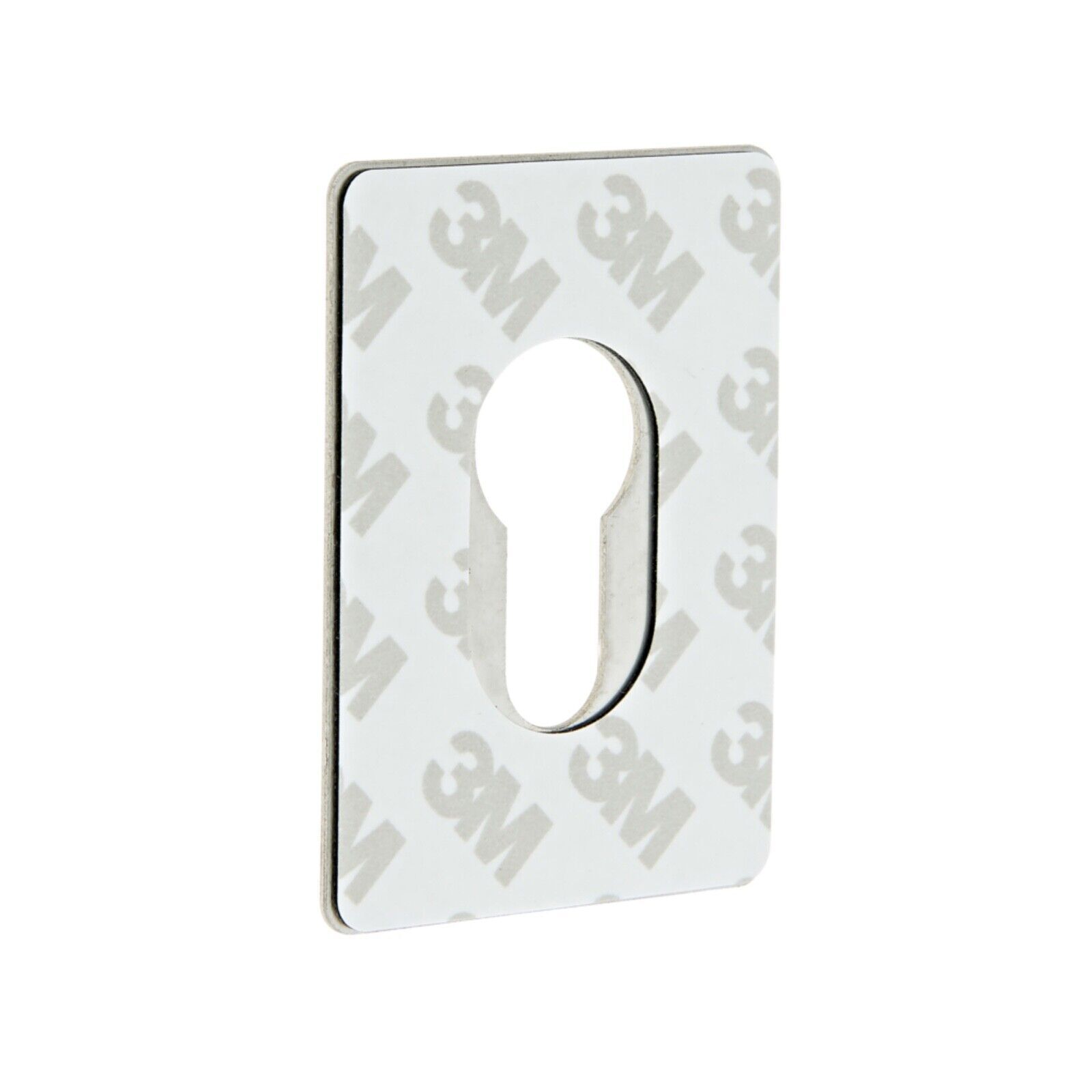 Keyhole Key Hole Plate Cover Repair Escutcheon Euro Mortice Stick On or ...