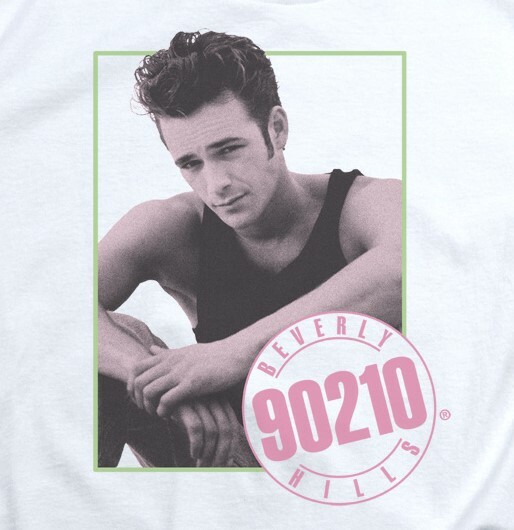 BEVERLY HILLS 90210 DYLAN - Luke Perry In Character - Crew-Neck Adult ...