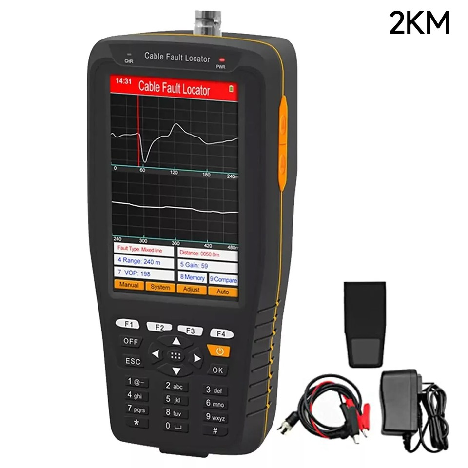 Short Circuit Fault Indicator TDR Cable Fault Locator Tester Detector ...