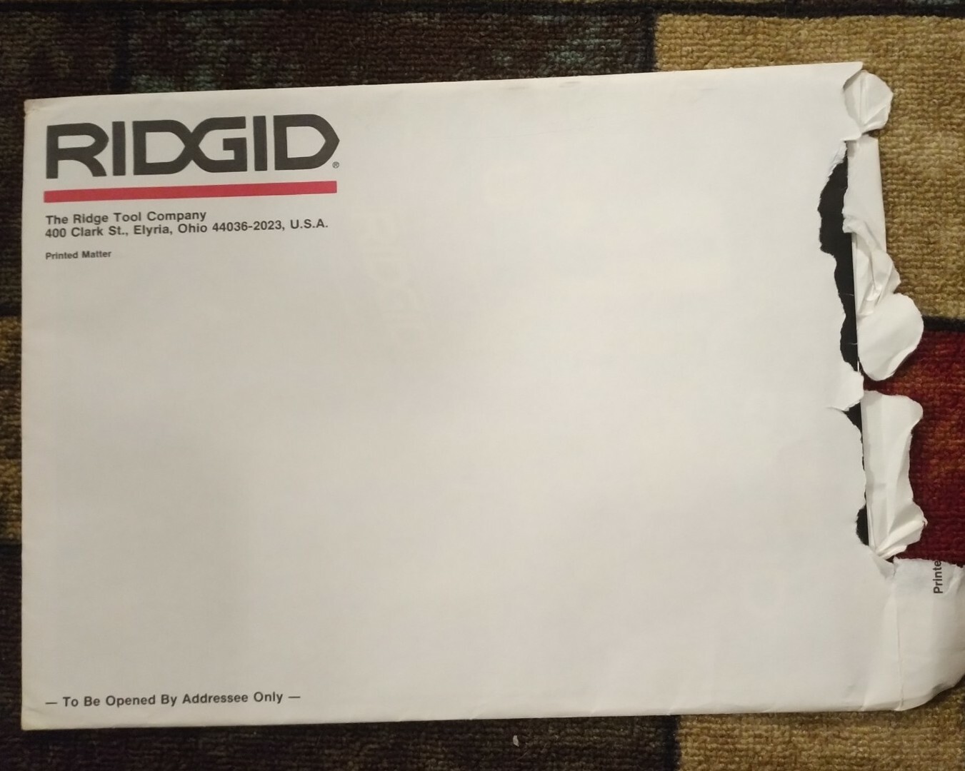 RIDGID TOOLS New Never Hung pin up CALENDAR two year 1987 1988 with ...