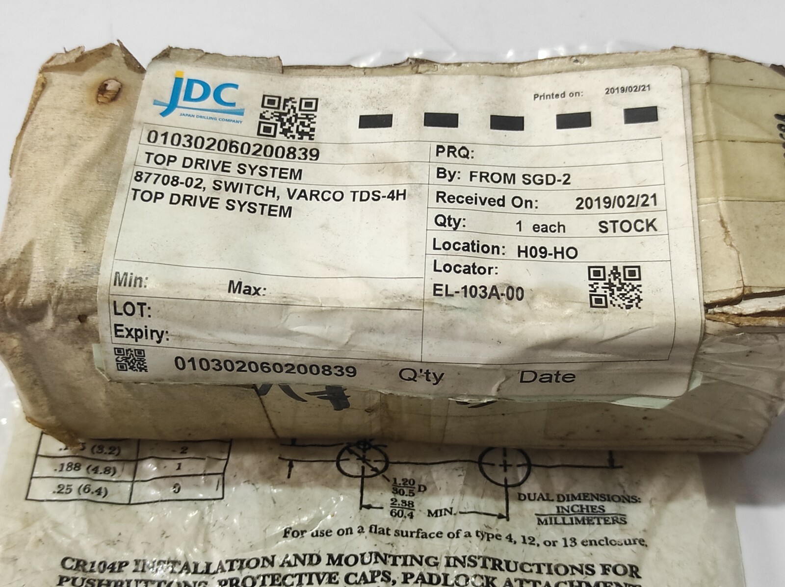 GE CR104P Logique Roseau Contact Bloc Bouton Interrupteur | eBay