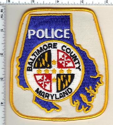 Baltimore County Police (Maryland) Shoulder Patch - new from 1994 | eBay