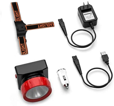 5000LUX Mining Headlamp LED Spot Light Waterproof Head Lamp for Camping ...