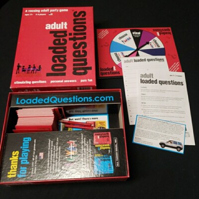 Adult Loaded Questions (Party Game) 2007 version All Things Equal board ...