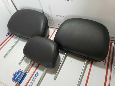 2010 2011 2012 Ford Escape Black Leather Rear Seat Headrests Head Rests ...