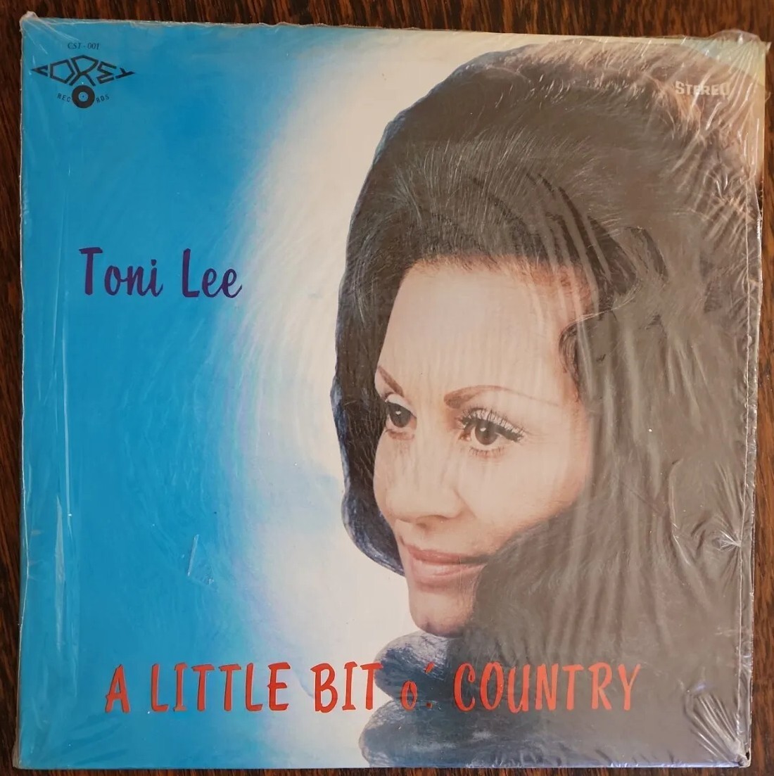 TONI LEE A Little Bit O' Country COREY RECORDS 12" LP Shrinkwrap Vinyl ...
