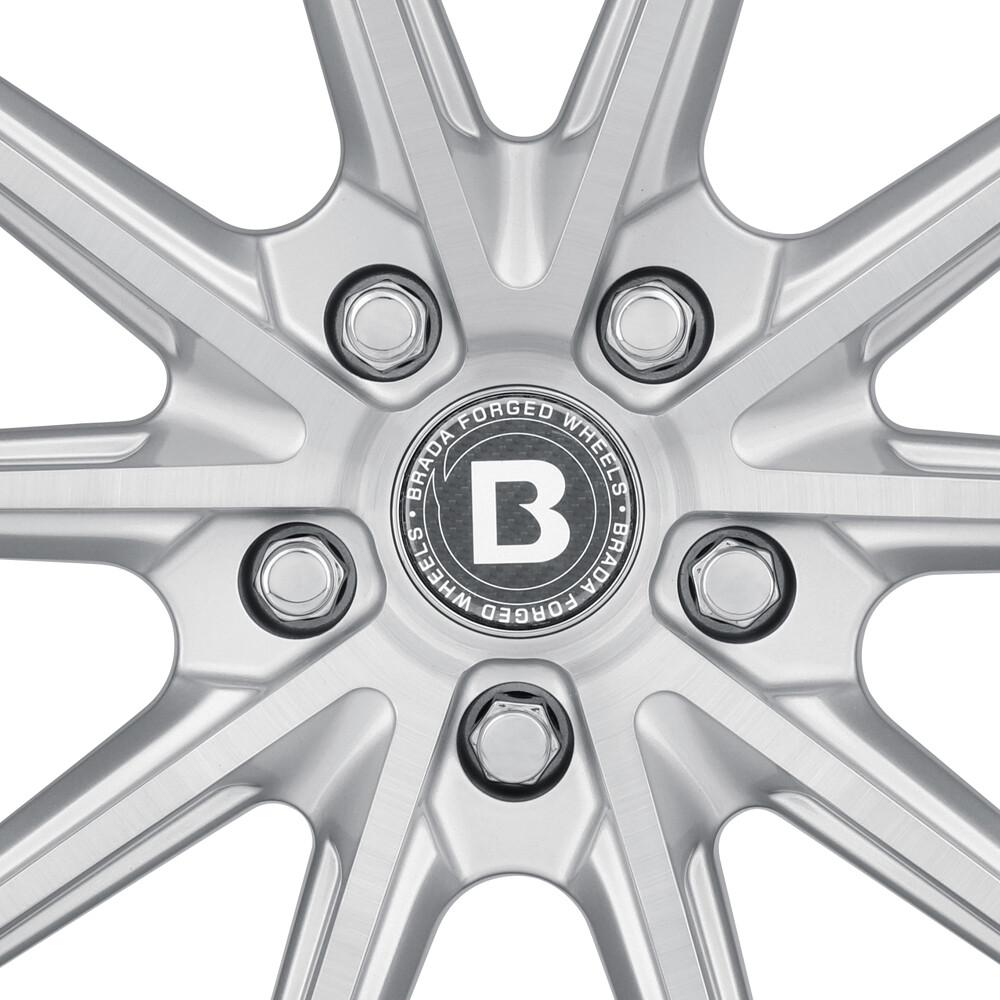 20" Brada CX1 20x9 20x11 Silver Forged Concave Wheels Rims Fits Audi R8 ...