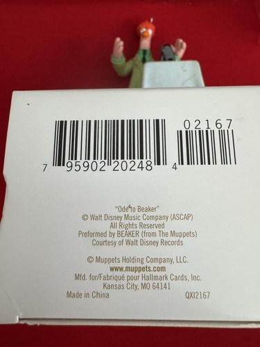 Hallmark The Muppets Magic Sound & Motion Beaker's "Ode to Joy ...