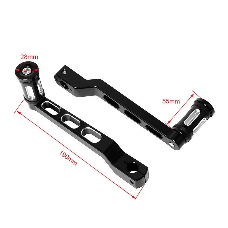 1Pair Motorcycle Heel Toe Gear Shift Lever Shifter Peg For Harley ...