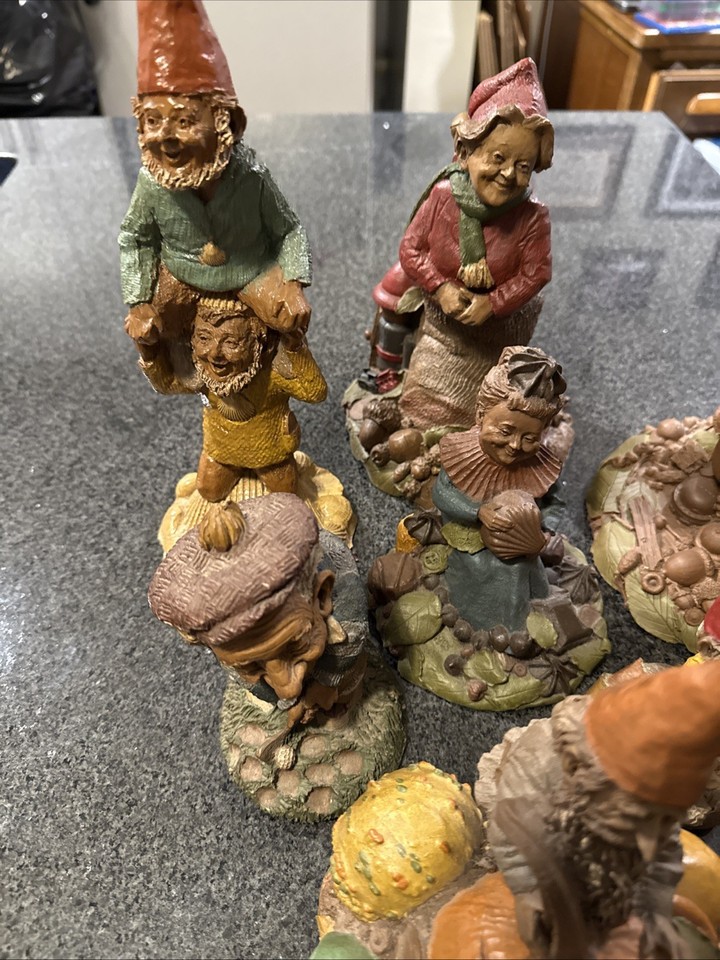 Vintage Tom Clark Gnomes, Lot Of 11 Figurines Rare Excellent | eBay