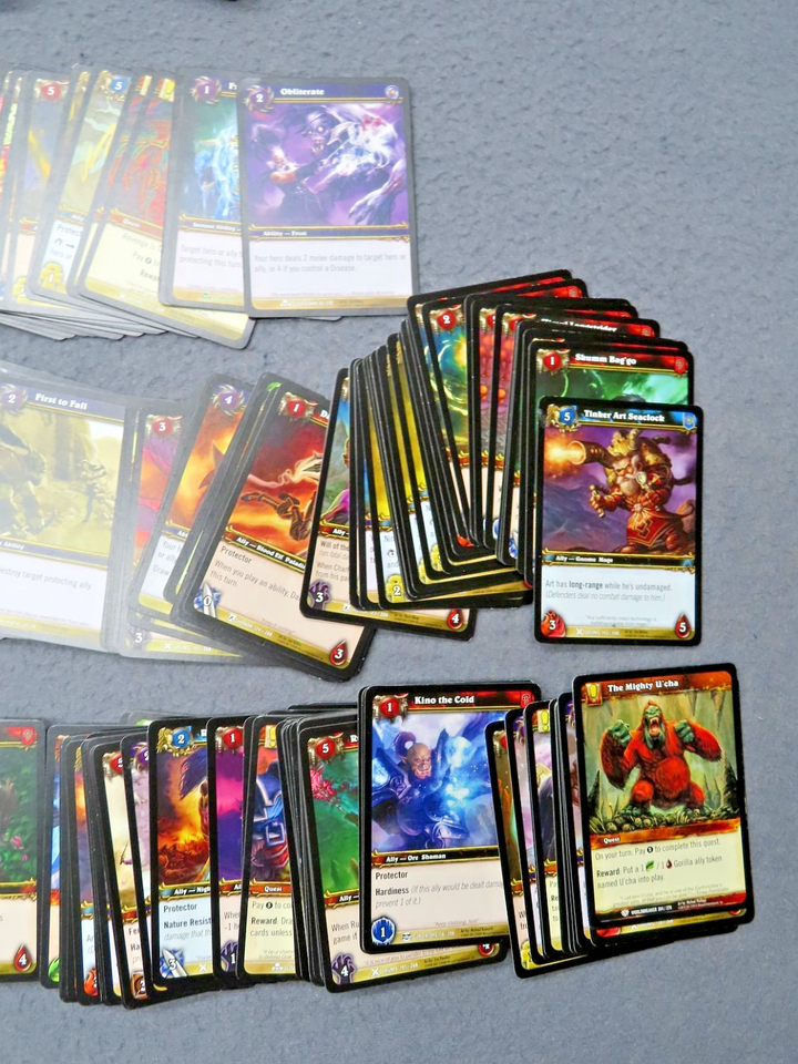 Lot Of 1400+ WoW World of Warcraft TCG Cards 2007 2008 Bulk | eBay