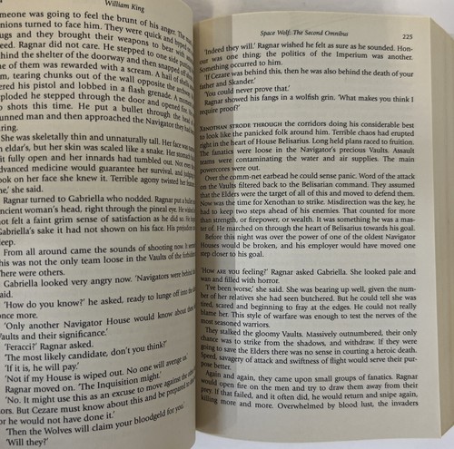 Space Wolf Omnibus 1 & 2 William King & Lee Lightner , Warhammer 40K ...