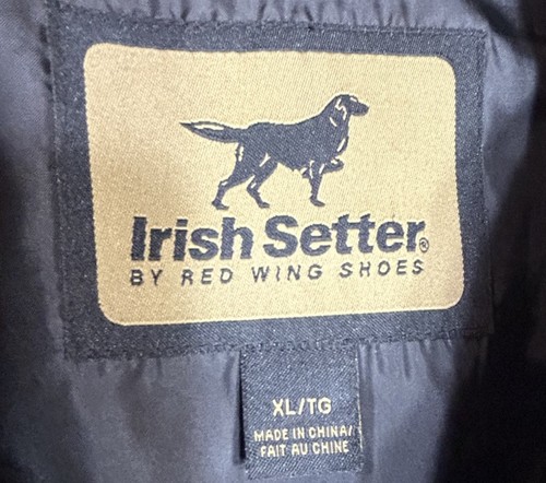 Irish Setter Men's Bird Camp Wool Field Jacket Coat Brown Black Plaid ...