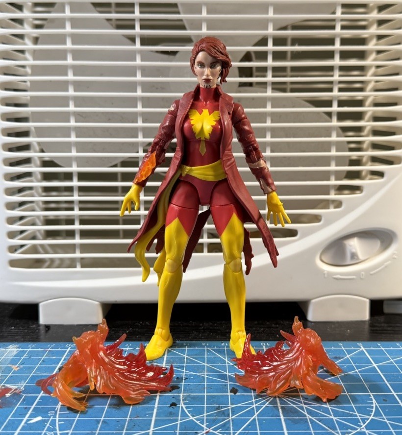 Marvel Legends CUSTOM Dark Phoenix Rachel Summers Excalibur Loose ...
