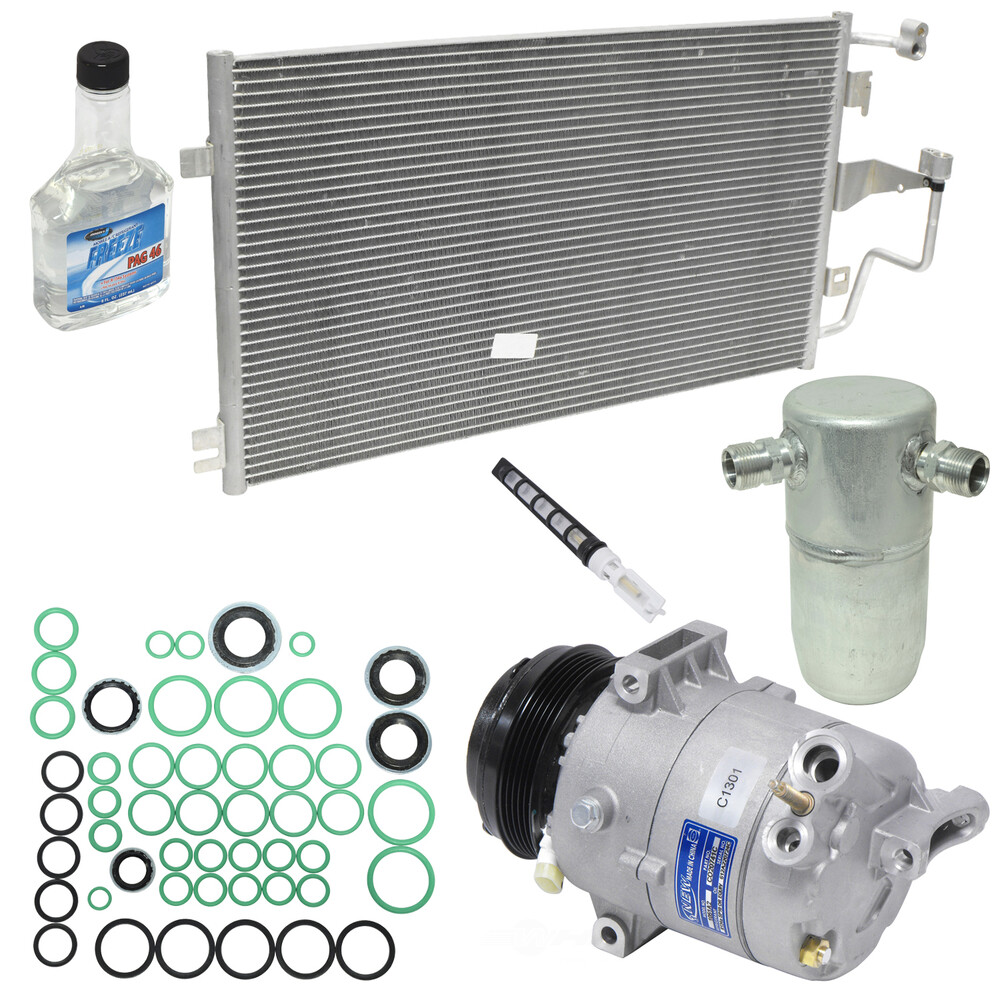 A/C Compressor Kit-Compressor-condenser Replacement Kit UAC fits 02-05 ...