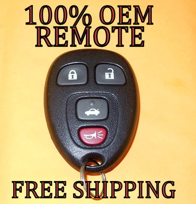 100% OEM GM CHEVY BUICK PONTIAC KEYLESS REMOTE ENTRY FOB TRANSMITTER ...