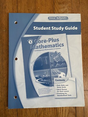 Brand New Course 1 Glencoe Mathematics Student Study Guide | eBay