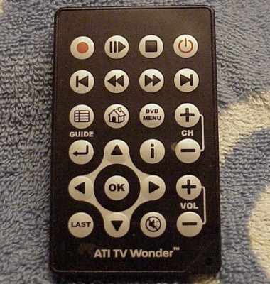 ATI TV Wonder HD 600 USB Digital and Analog TV Tuner Remote Control | eBay