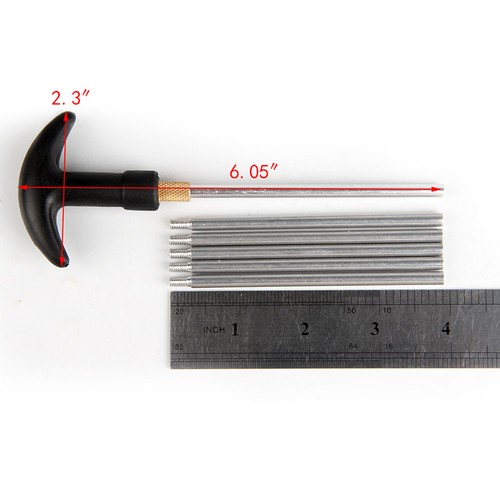 Hunting Gun Alumium Thread 8-32 Cleaning Rods Adapter Set Cleaner Tool ...