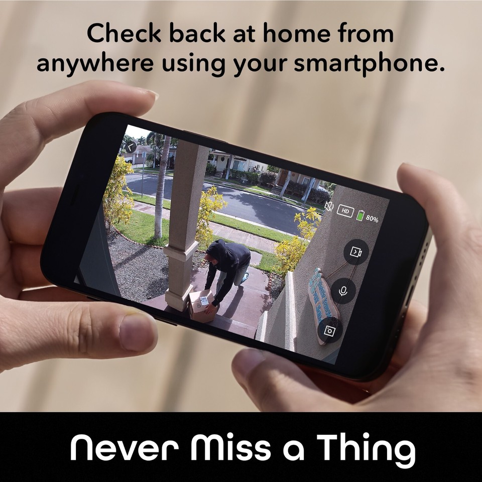 Geeni Freebird 2 Outdoor Security Camera Waterproof Rechargeable ...