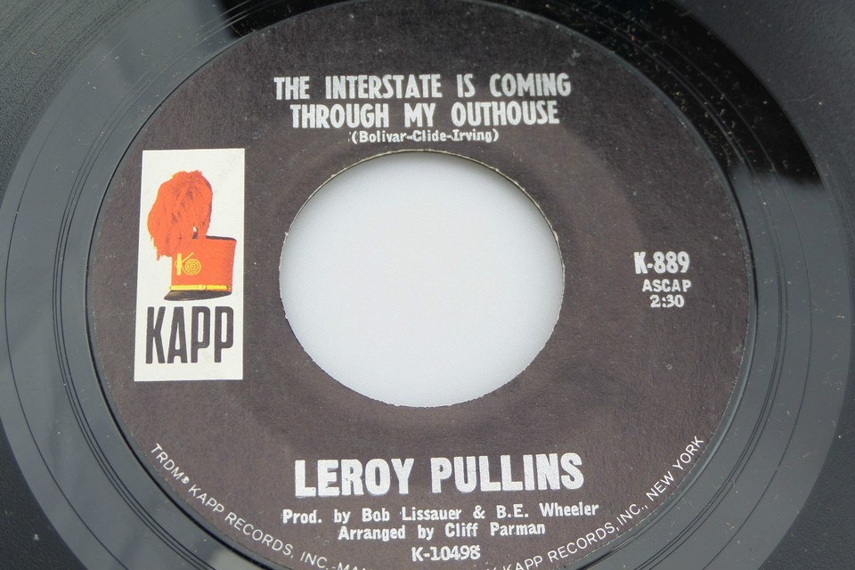 Leroy Pullins: Swimming at the Bottom... / The Interstate... [Unplayed ...