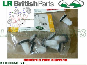 GENUINE LAND ROVER SPEAKER NUT LR4 RANGE ROVER SPORT 10-13 SET OF 10 ...