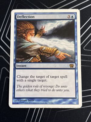 1x Deflection (74) 8th Eighth Edition MP MTG Magic the Gathering x1 MKE ...
