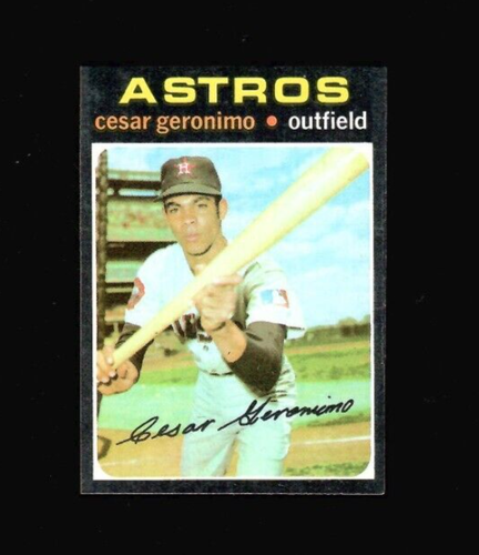 1971 Topps #447 CESAR GERONIMO Rookie RC Astros NMMT | eBay