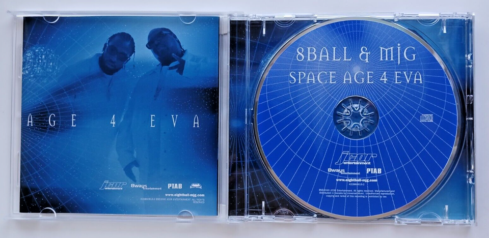 8BALL & MJG - SPACE AGE 4 EVA - CD - 2000 - VG+ - NICE COPY 42286091525 ...