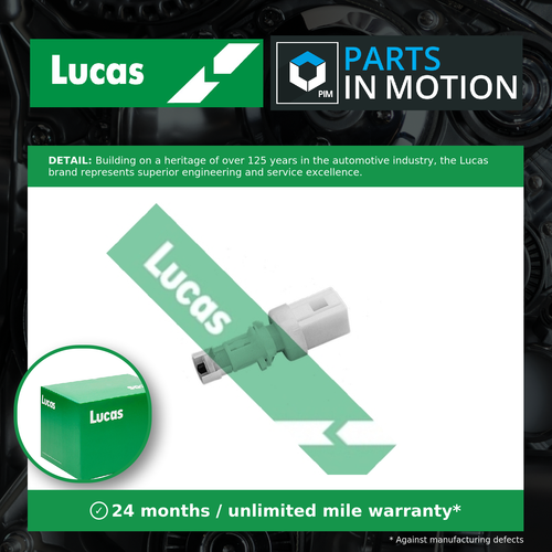 Brake Light Switch fits FIAT COUPE 175, 175AXC1A 1.8 2.0 93 to 00 Lucas ...