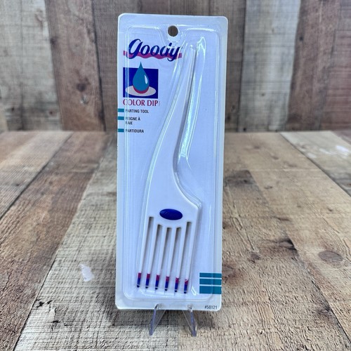 NEW Vintage 1999 Goody Hair Comb Parting Tool Color Dip Pick | eBay