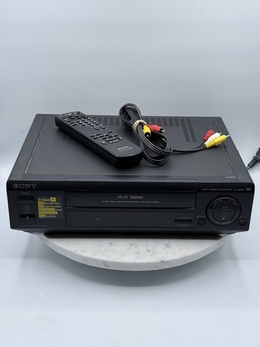 Sony Video Cassette Recorder 4 Head Hi-Fi Stereo With Remote SLV-660HF ...