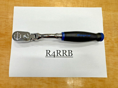 Snap-on Tools USA NEW 3/8" Drive POWER BLUE OFFSET Handle Flex Ratchet ...