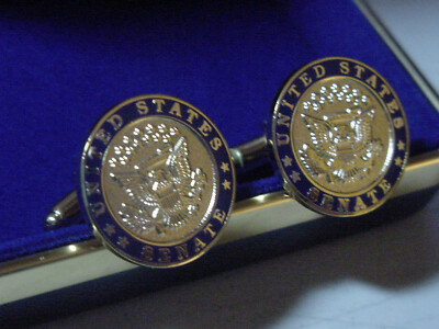 new pair United states senate cufflinks no signature | eBay