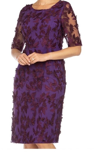 Giovanna D1539 Dress Color Eggplant Size 16W 1 Piece Luxury Lace | eBay