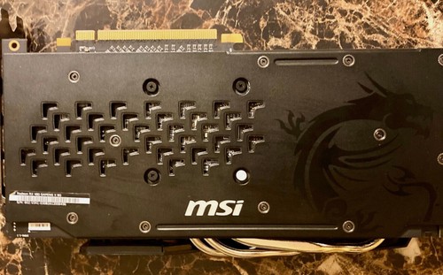 R480GX8 MSI AMD Radeon RX 480 8GB GDDR5 256-Bit HDMI / DisplayPort ...