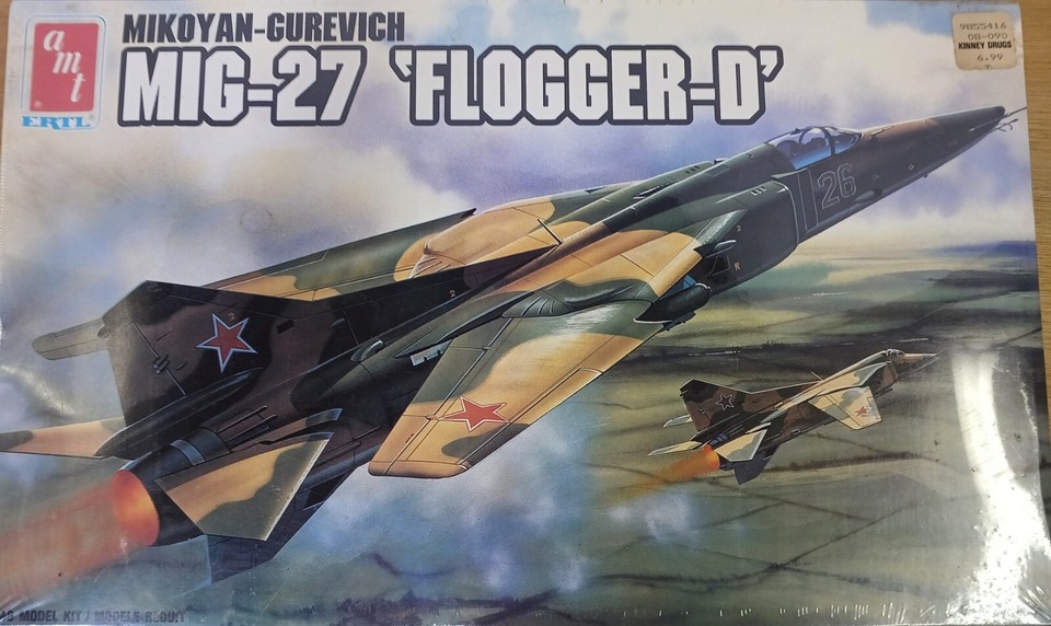 Factory Sealed Model Airplane Kits - AMT, Monogram, Revell - 1:48 & 1: ...