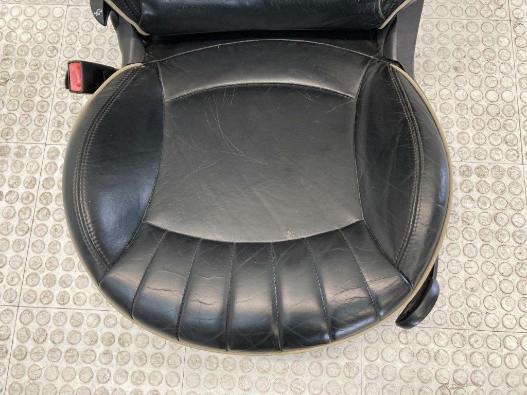 Mini Cooper Lounge Leather Seats Carbon Black T9E1 Heated 07-14 R56 R55 ...