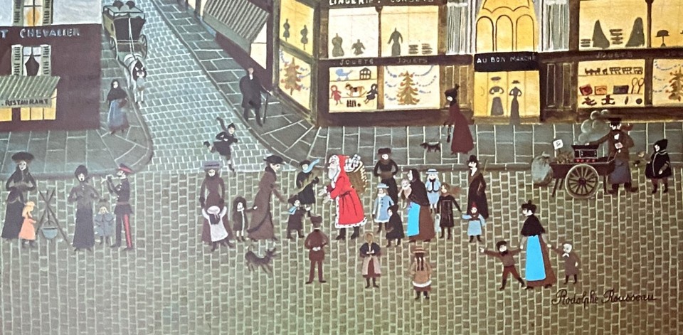 RODOLPHE ROUSSEAU ORIGINAL EXHIBITION ART POSTER GALERIE NAIFS ET ...