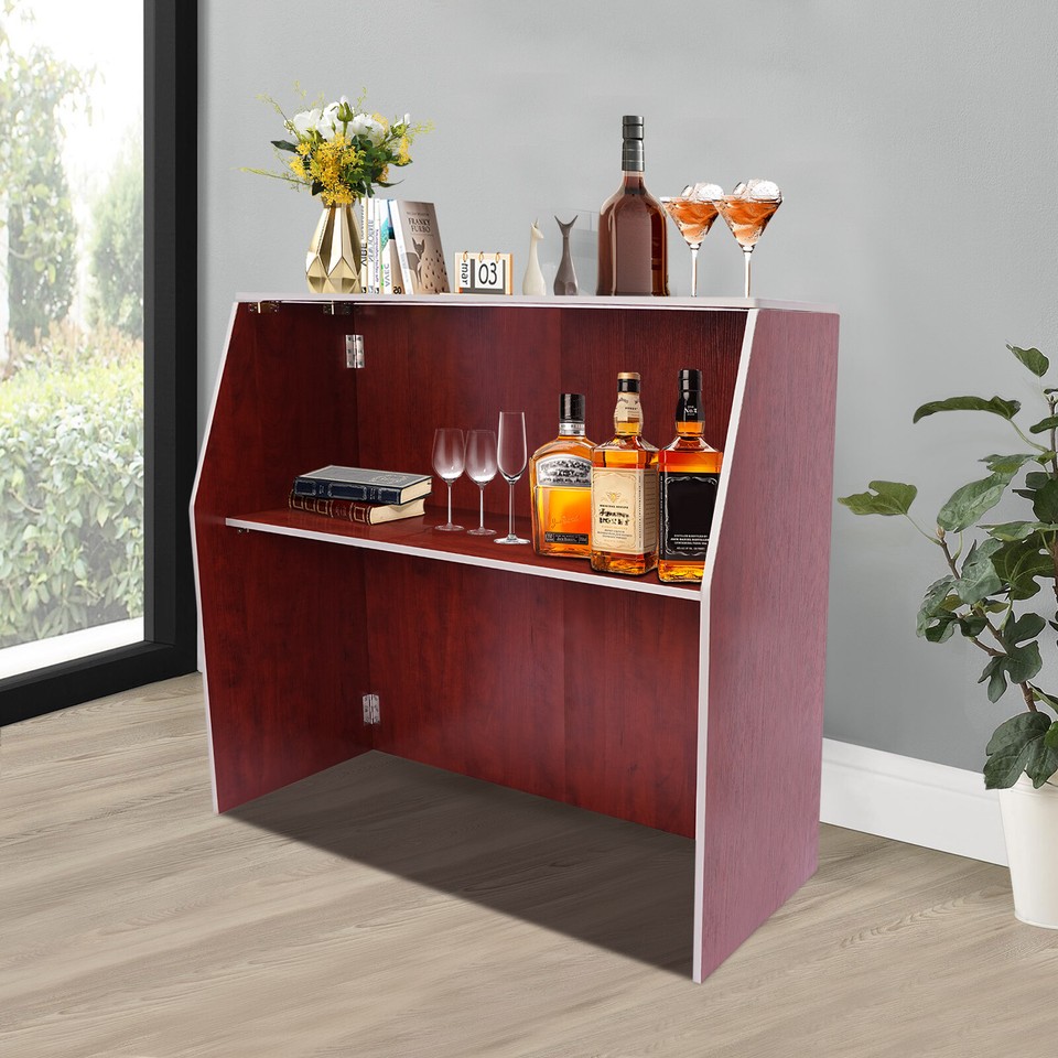 Foldable Bar Tall Portable Event Bar Commercial Portable Bar Table ...