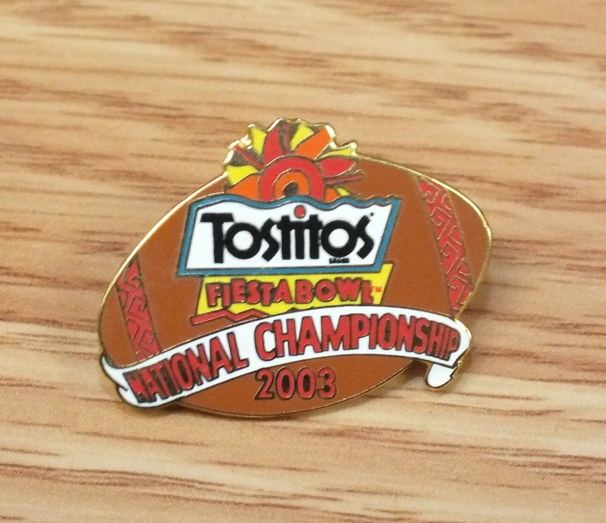 Fiesta Bowl Logo Tostitos Fiesta Bowl National Championship 2003