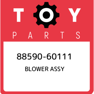 88590-60111 Toyota Blower assy 8859060111, New Genuine OEM Part | eBay