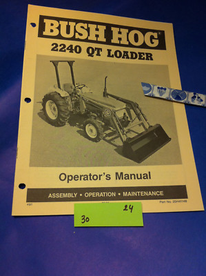 Tractors - Loader Bush Hog
