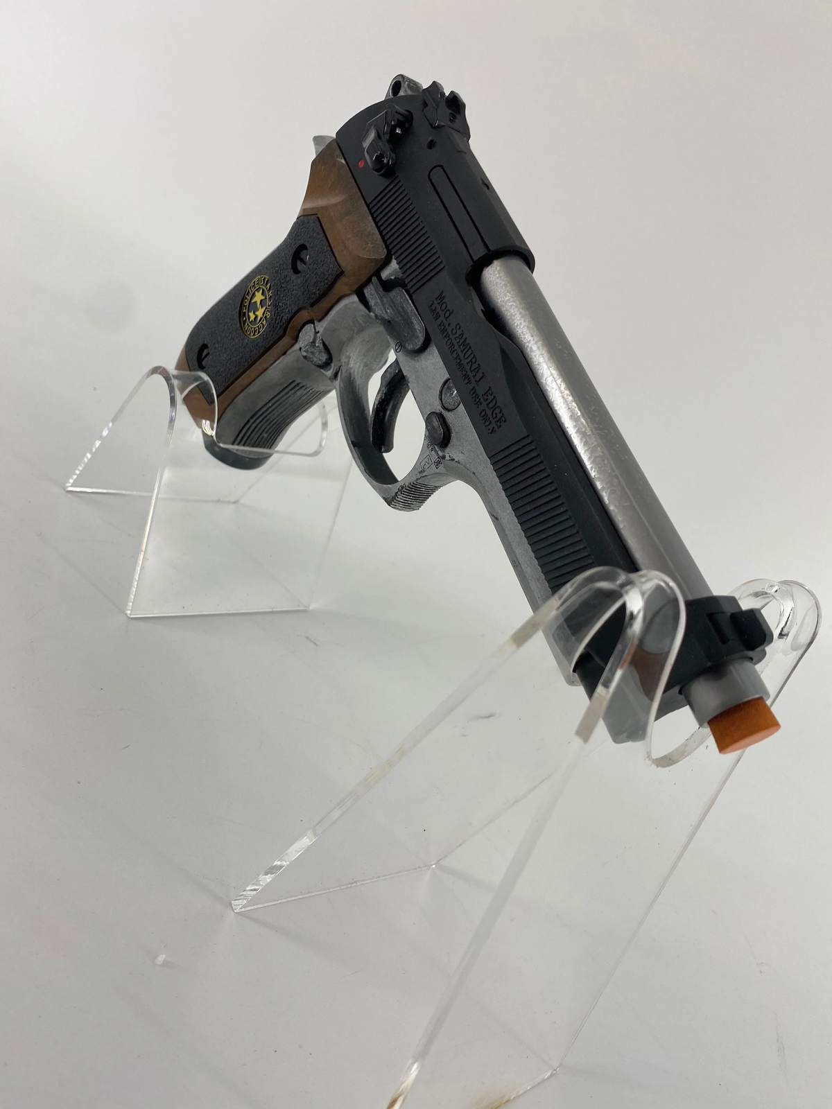STARS Samurai Edge Pistol Replica - Stage Safe Resident Evil Cosplay ...