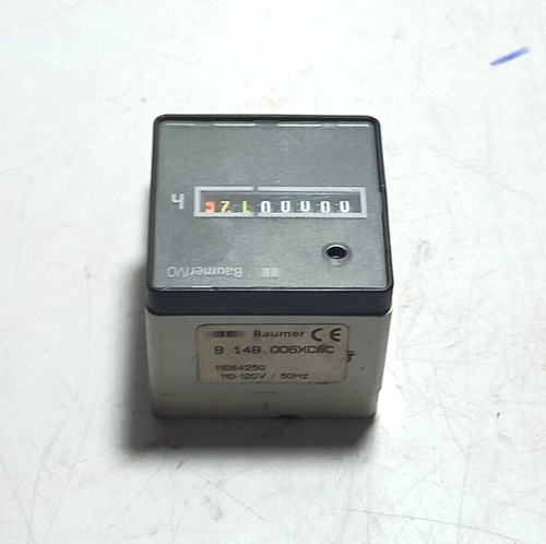 Baumer B 148.006XC8C Hour Meter 110-120V 50Hz BaumerIVO | eBay Australia