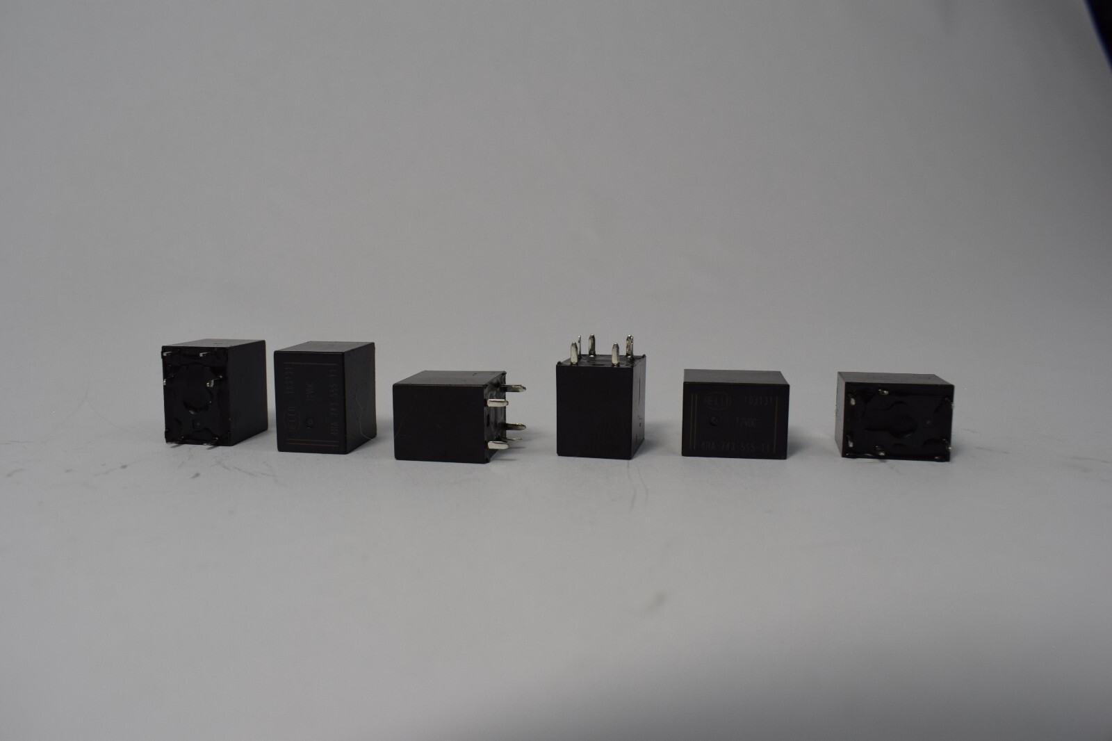 6 Pack 12V DC SPST Relay 4A Dual Contacts | eBay