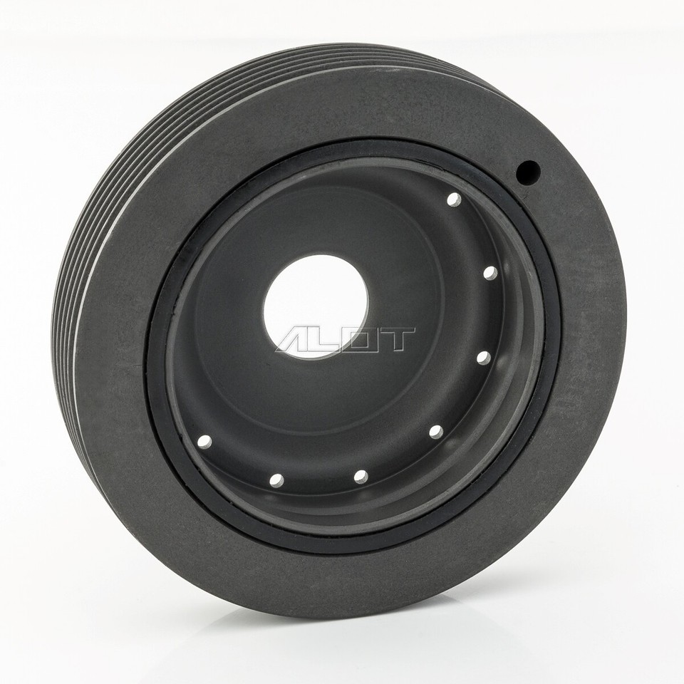 Vibration Absorber Piston Shaft Flat Belts Pulley for RENAULT Laguna I ...