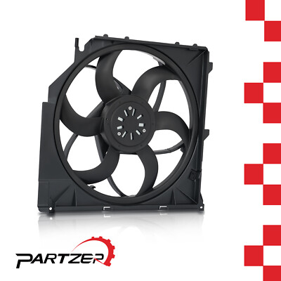 Radiator Cooling Fan Assembly 17113452509 400W FOR BMW E83 X3 2004-2011 ...