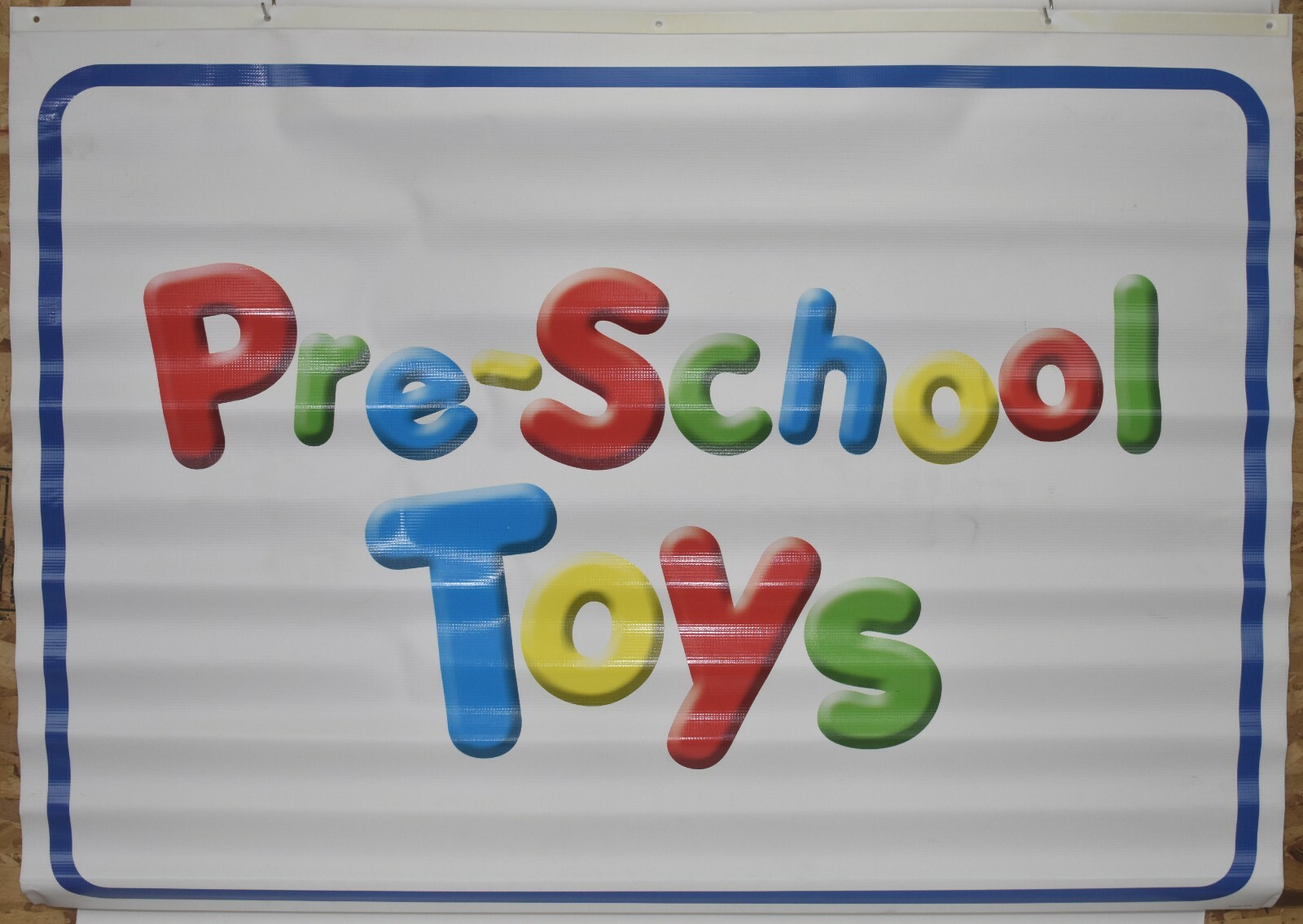 Toys R Us Store Display Vinyl Banner Poster Sign Babies R Us Logo 3' x ...