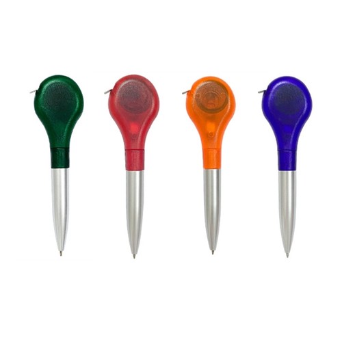 4 Pieces 2 in 1 Tape Measure Pens Multifunctional Ballpoint Pen Ruler ...